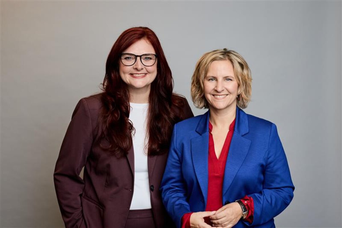 Starke Frauen an der Spitze: Katrin Eder und Pia Schellhammer führen ...